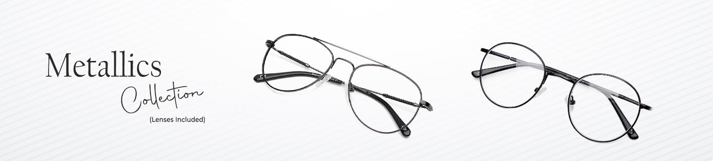 Buy the latest Metallic Eyeglasses and up your style game |Specsmakers ...