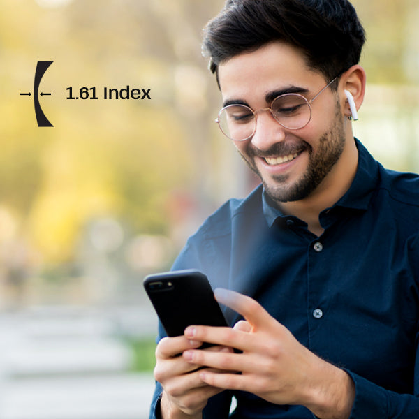 1.61 - Ultra Thin BluPro - Specsmakers | The Eyewear Expert