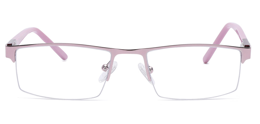Specsmakers Dura Unisex Eyeglasses Half Frame Rectangle Medium 51 Meta ...