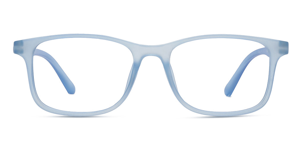 Specsmakers Blue Zero Unisex Computer Glasses Full Frame Rectangle Med ...