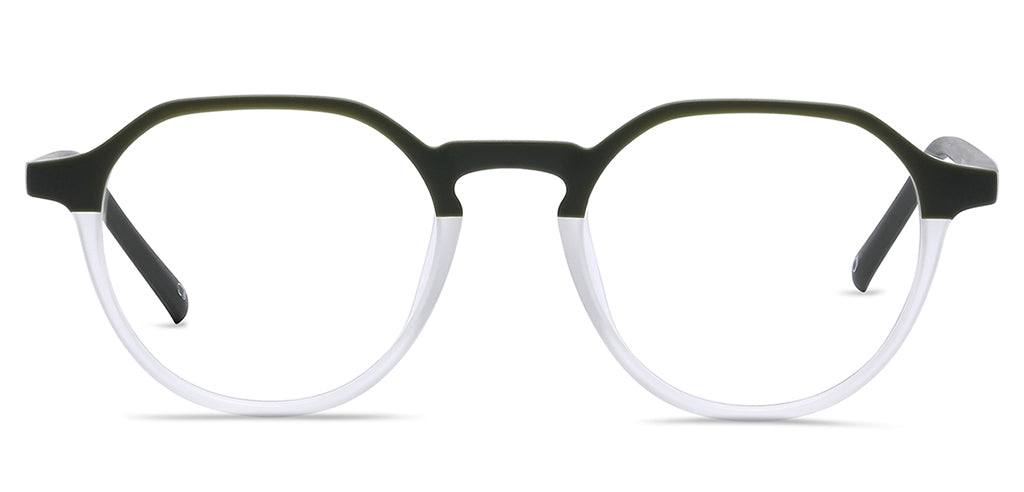 Specsmakers Blue Zero Unisex Computer Glasses Full Frame Pentagon Larg ...