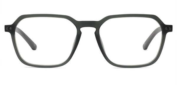 Specsmakers Blue Zero Unisex Computer Glasses Full Frame Hexagon Large ...