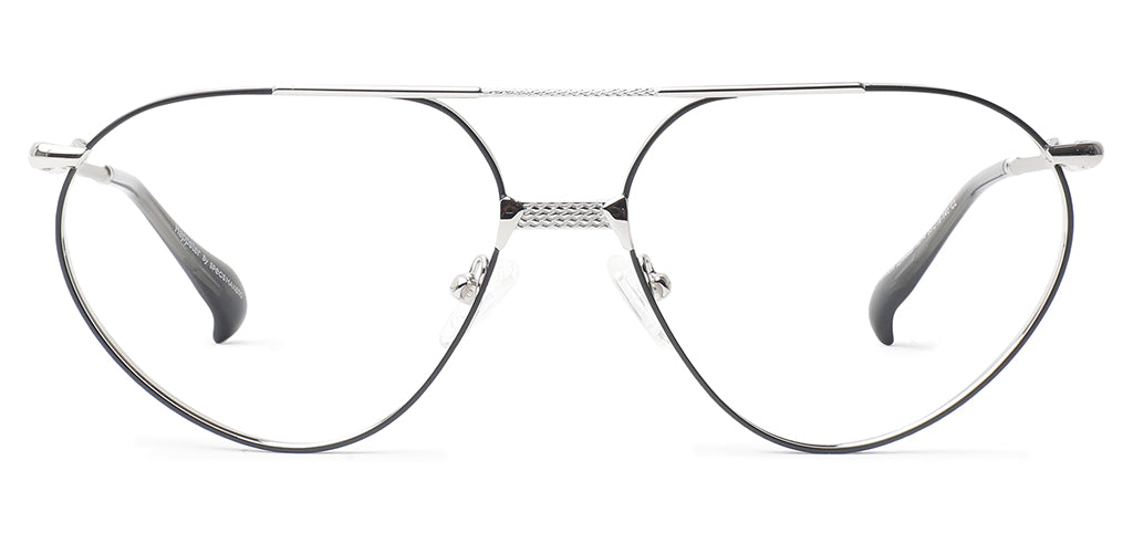 Happster Special Edition Unisex Eyeglasses Full Frame Pilot Oversized ...
