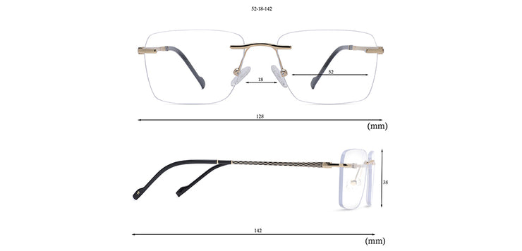 Rimless Eyeglasses Online | Specsmakers - Specsmakers | The Eyewear Expert