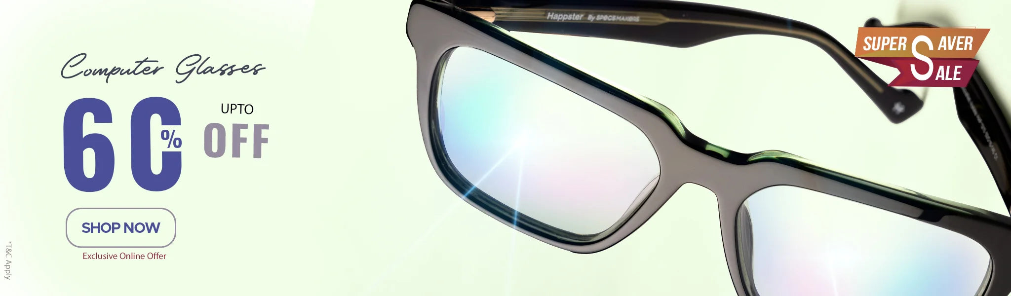 Specsmakers Eyeglasses for Computer Users for Mens & Womens