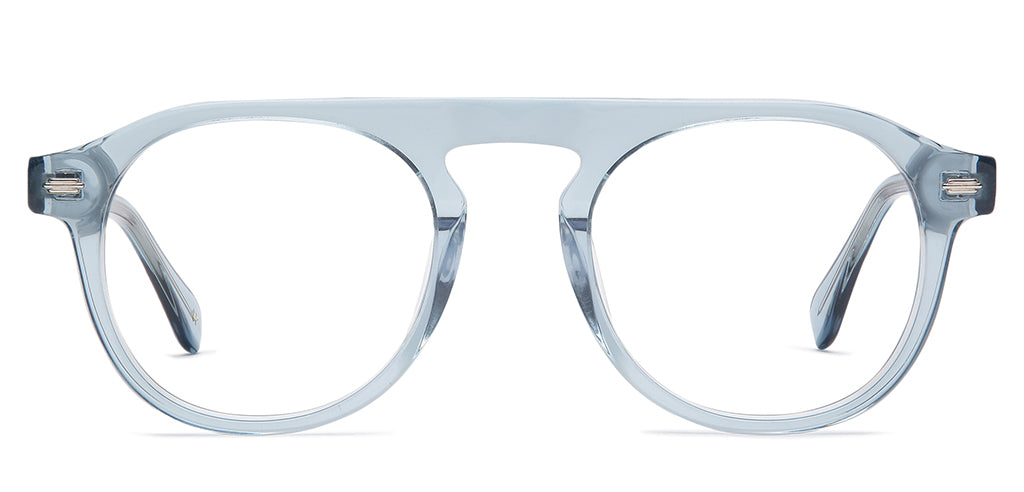 Specsmakers Blue Zero Unisex Computer Glasses Fullframe Pilot Medium 5 ...