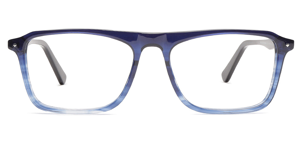 Happster Unisex Eyeglasses Fullframe Rectangle Extra Large 54 Acetate ...