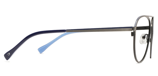 Specsmakers XL extra wide fit Unisex Eyeglasses Full Frame Pilot Overs ...