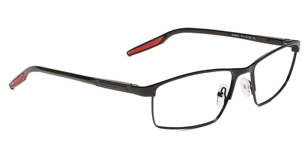 Specsmakers XL extra wide fit Unisex Eyeglasses Full Frame Rectangle O ...