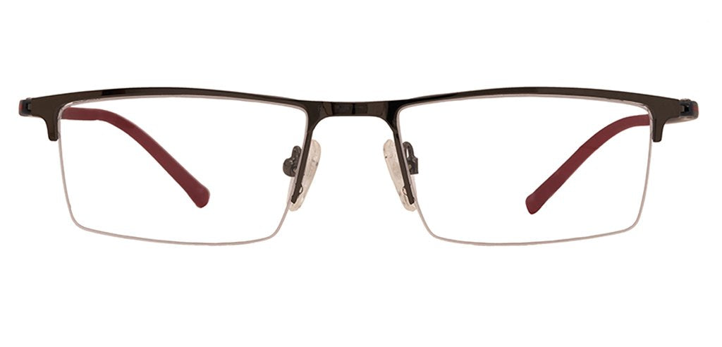 Specsmakers Dura Unisex Eyeglasses Half_Frame Rectangle Medium 50 Meta ...